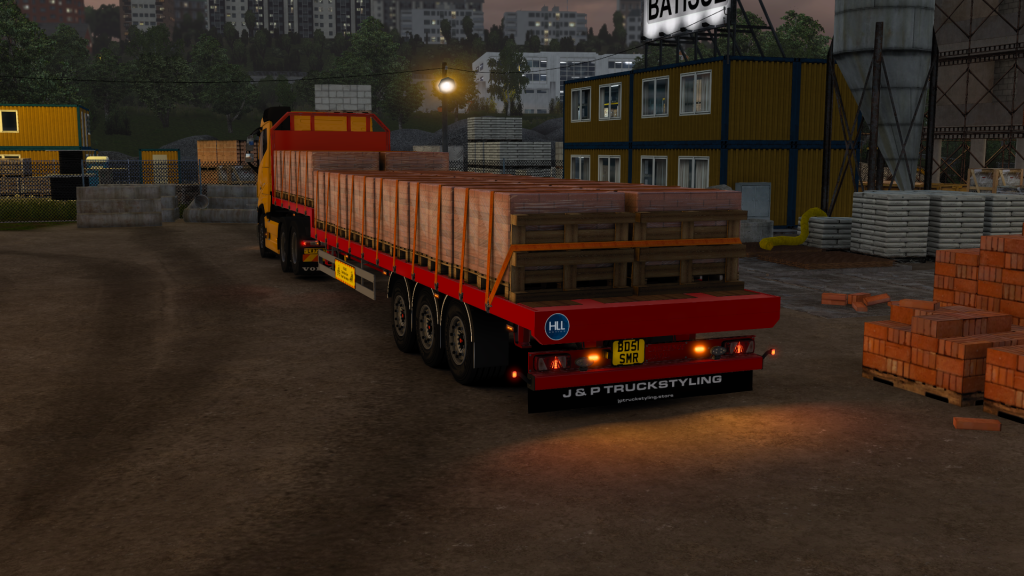 Lawrence David Flatbed Trailer – J & P Truckstyling