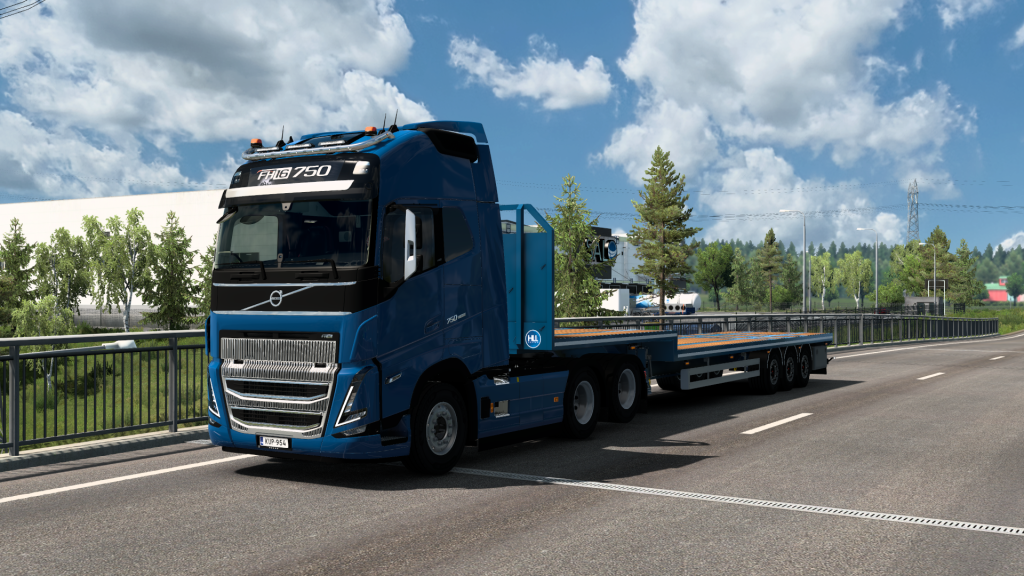 Lawrence David Flatbed Trailer – J & P Truckstyling