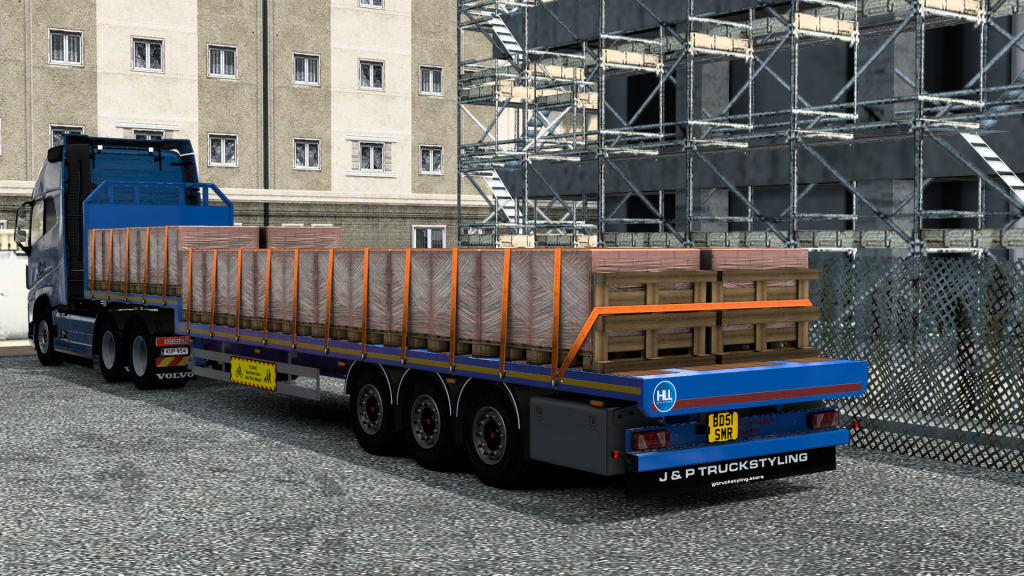 Lawrence David Flatbed Trailer – J & P Truckstyling