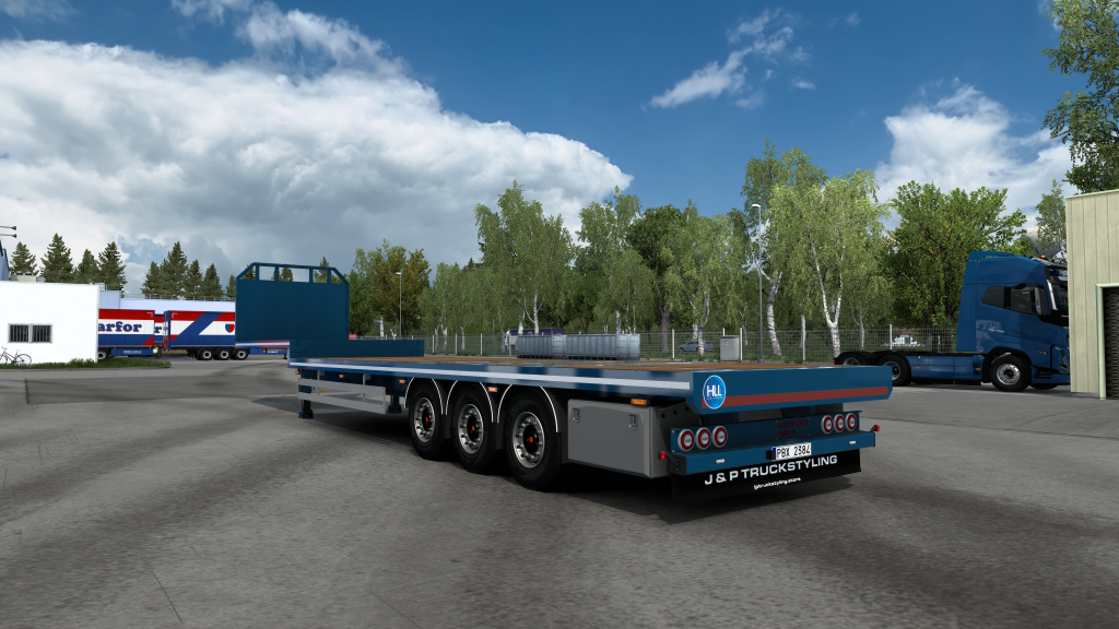 Lawrence David Flatbed Trailer – J & P Truckstyling