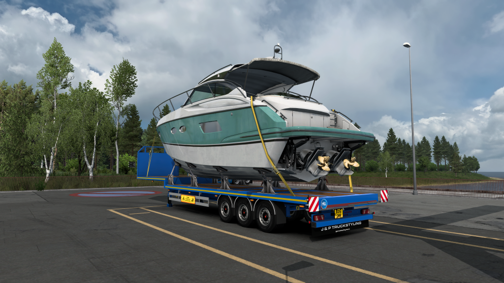 Lawrence David Flatbed Trailer – J & P Truckstyling